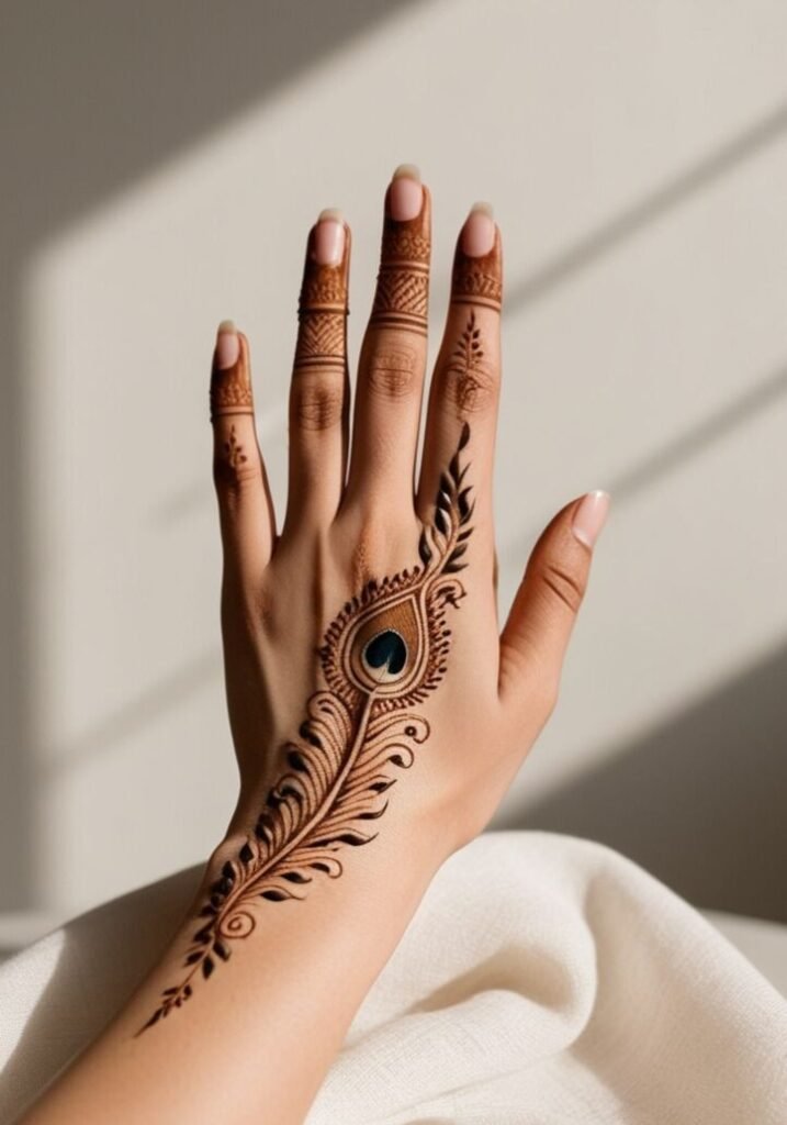 (900+) Back Hand Mehndi Designs – Unique & Stylish - Mehndi Designs